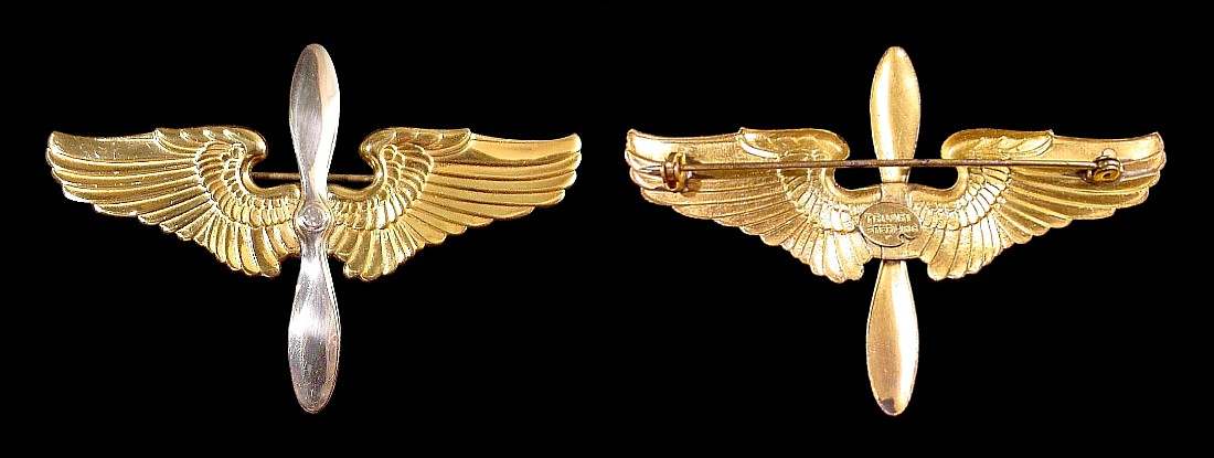 USAAF Cadet's Cap Badge - TRUART - ARMY (INCLUDING USAAC/AAF) - U.S ...