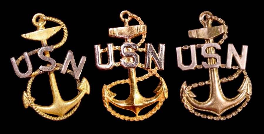 Chief Petty Officer Combination Cover Anchor Collectors - Page 5 - NAVY ...