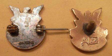 20 Year Service Pins - LAPEL BUTTONS (DISCHARGE & RETIREMENT FOR ...