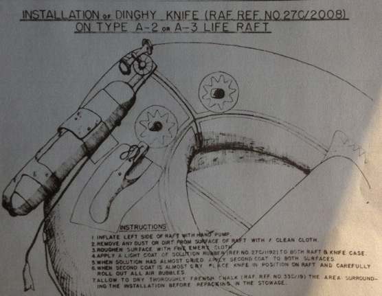 Curved Life Raft and Medical Knife - EDGED WEAPONS - U.S. Militaria Forum
