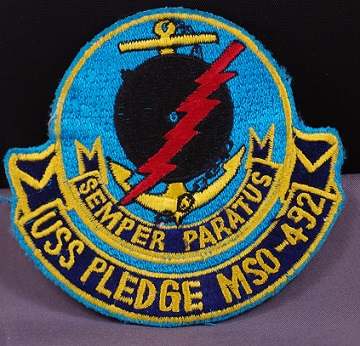 Mine Warfare Patches, MSO MSC MCM MCS MINRON MINDIV MOMAG - NAVY, COAST ...
