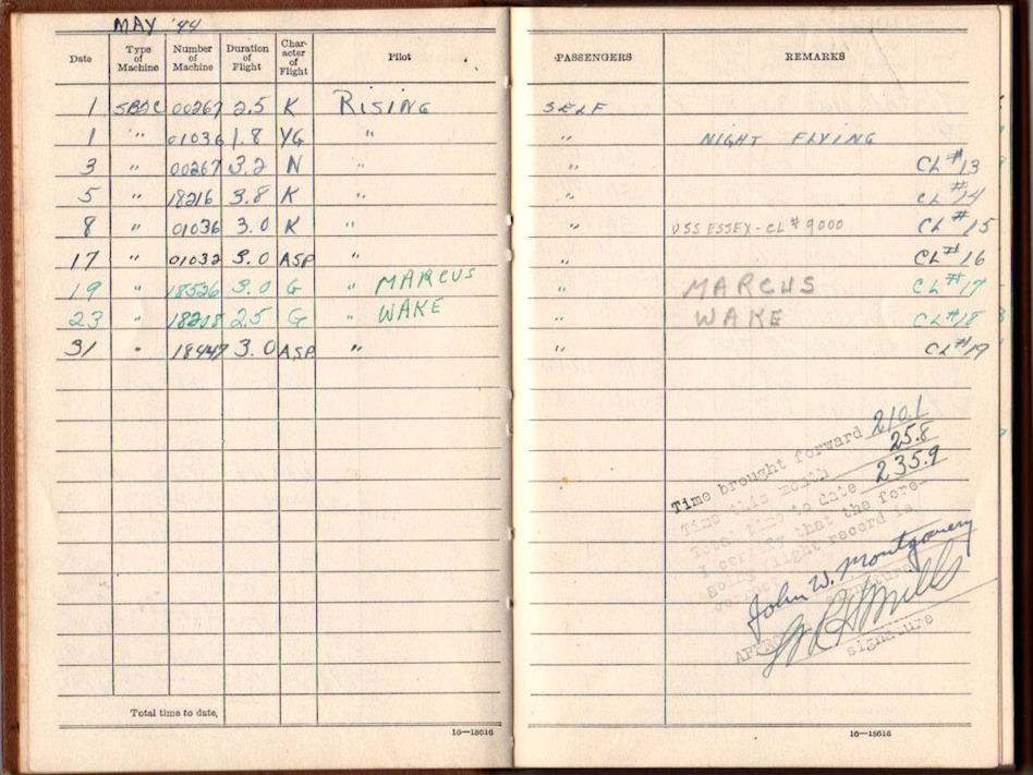 USN Log Books and Green Ink - MILITARY AIRCRAFT & AVIATION - U.S ...