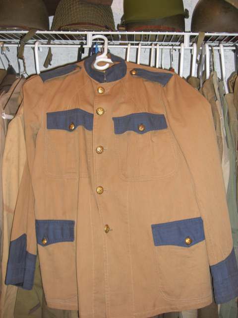 1898 Infantry Officer's Khaki Blouse - (1898-1916) SPANISH AMERICAN WAR ...