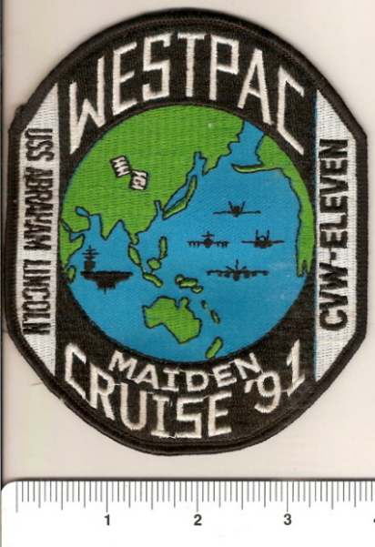 USN Ships Cruise patches WESTPAC MED PG IO - NAVY, COAST GUARD AND ...