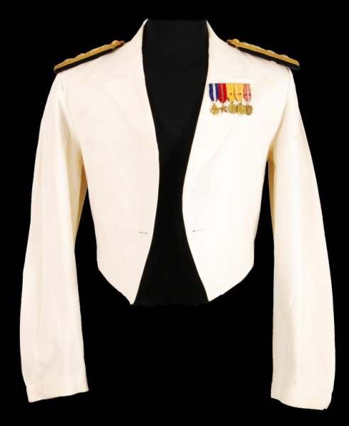 Pearl Harbor Survivor's Uniform: Rear Admiral Elonzo Grantham - NAVAL ...
