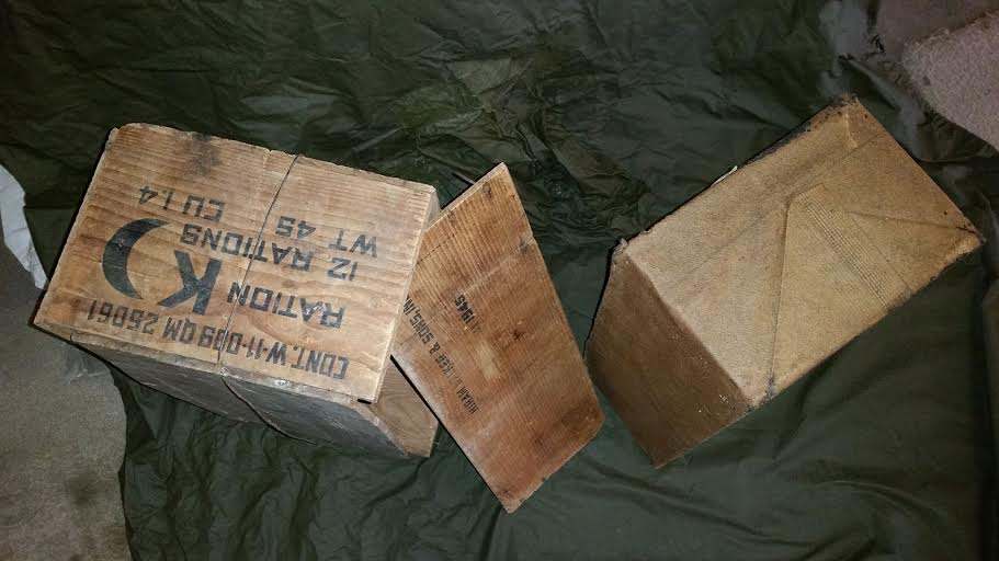 WWII K Ration Crate and Carton buy from SOS - Page 2 - FIELD & PERSONAL ...