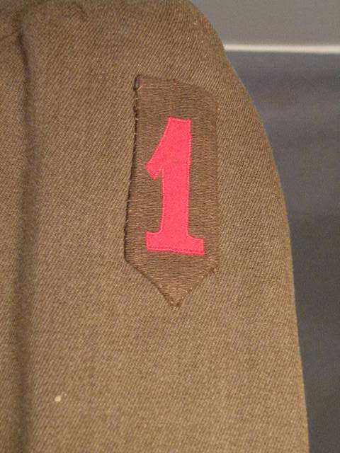 WW1 1st i.d. uniform - UNIFORMS - U.S. Militaria Forum