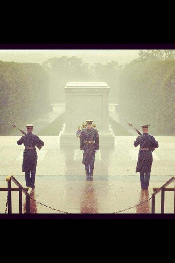 Old Guard at the Tomb of the Unknowns - EPHEMERA, PHOTOGRAPHS ...