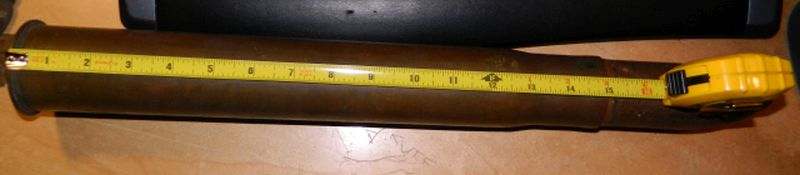 Cannon Shell Identification Help - British 3 Pounder ? - FIREARMS - U.S ...