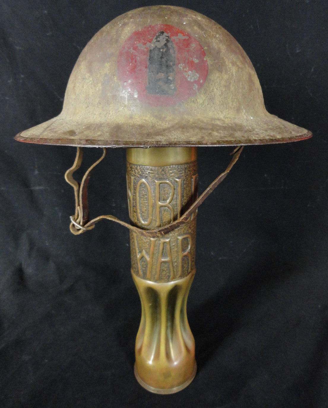 INFO REQ: Helmet w/ Painted 76th Div. Insignia - (1917-1919) WORLD WAR ...