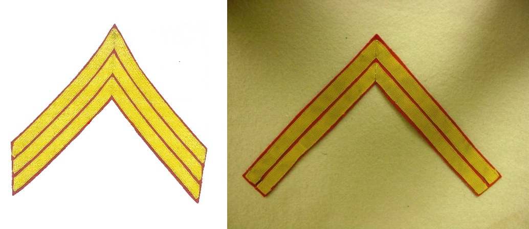 lets see examples of rare USMC chevrons - Page 7 - MARINES - U.S ...