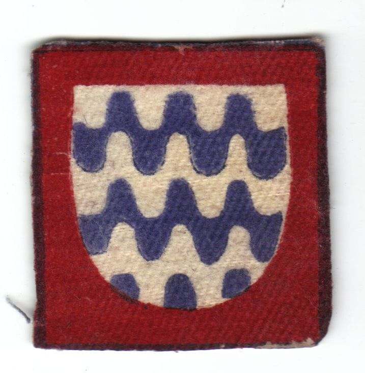 WWII British made patches printed on canvas, which ones were made ...