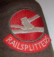 Something I've been after for a while: 84th ID with Railsplitters tab ...