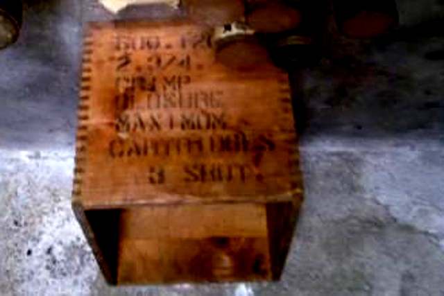 Wood Ammunition Box WW2 ? - MISC MILITARIA - U.S. Militaria Forum