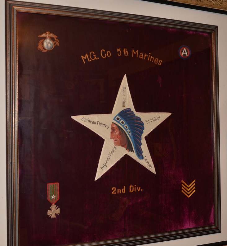 Lets see those WW1 USMC Occupation shams and/or banners - EPHEMERA ...