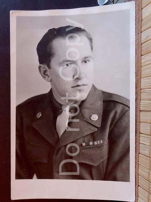 WW2 Engineer Portrait Photo with Name and Adress - INDIVIDUAL & UNIT ...