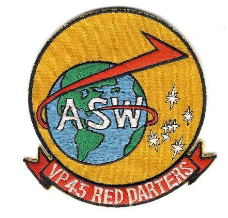 VP 45 Red Darters - NAVY, COAST GUARD AND OTHER SEA SERVICES PATCHES ...