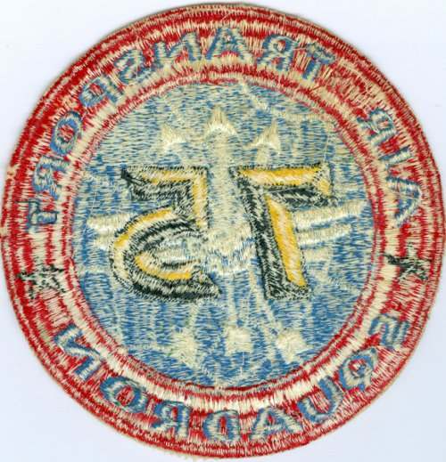 Interesting unusual USAF 75th Air Transport Sq Patch - AIR FORCE (USAAF ...