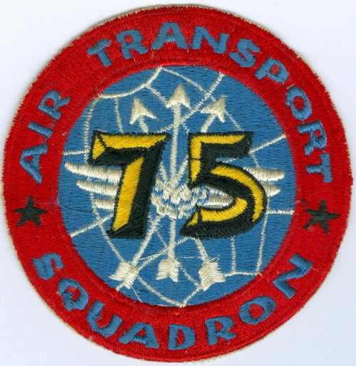 Interesting unusual USAF 75th Air Transport Sq Patch - AIR FORCE (USAAF ...