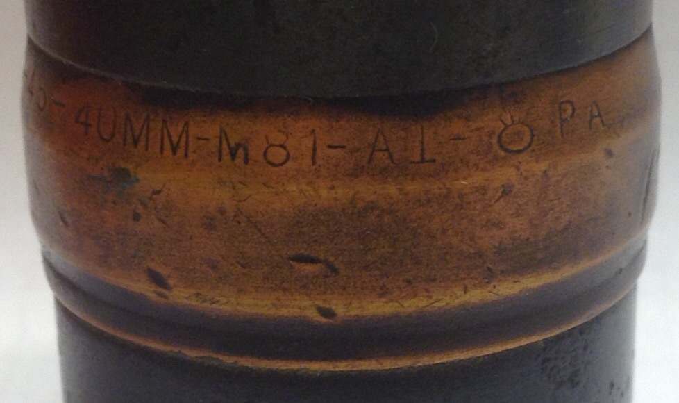 M81A1 40mm AP projectile - FIREARMS - U.S. Militaria Forum