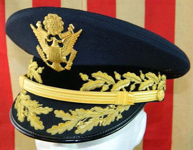 General's Dress Visor Hats - UNIFORMS - U.S. Militaria Forum