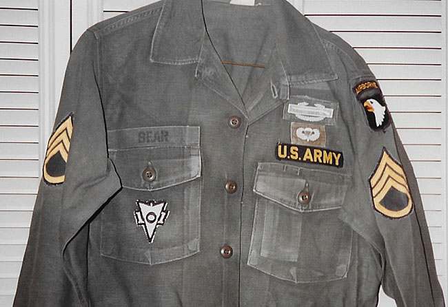 Fatigue Uniforms, Part 1, US Army Color Insignia - UNIFORMS - U.S ...