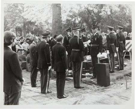 AUDIE MURPHY FUNERAL - EPHEMERA, PHOTOGRAPHS & MILITARY ARTWORK - U.S ...