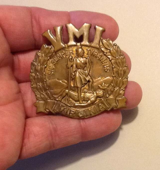 VMI hat brass - UNIFORMS - U.S. Militaria Forum