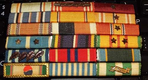 The Weirdest Ribbon Rack I have Seen! - MEDALS & DECORATIONS - U.S ...