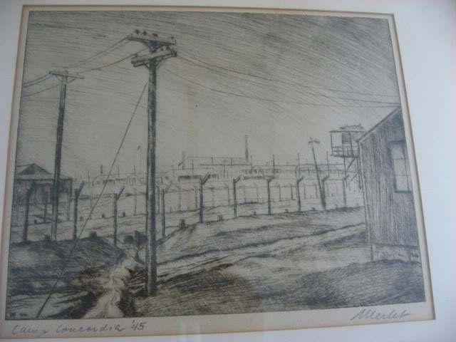 POW Camp Concordia Drawings? 1944&45 - EPHEMERA, PHOTOGRAPHS & MILITARY ...