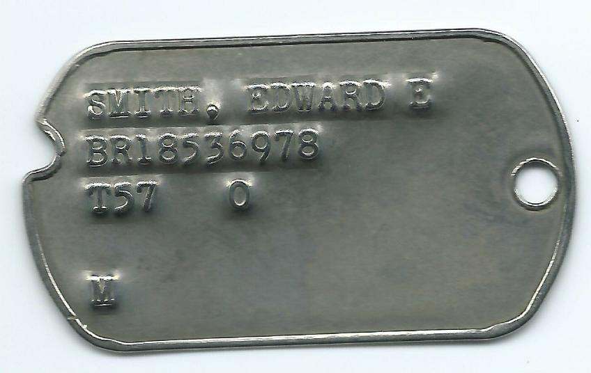 Dog Tag service number prefix question - IDENTITY ITEMS (DOG TAGS ...