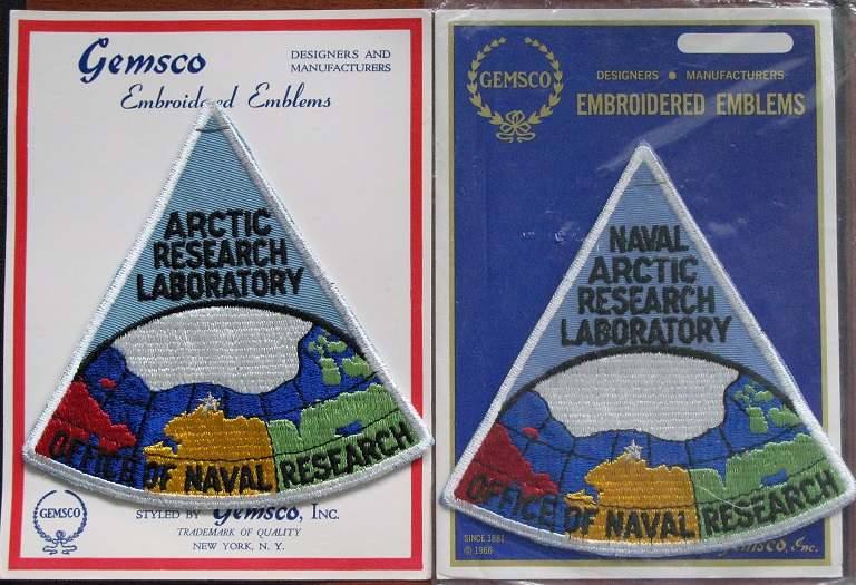A US Navy Arctic Research Laboratory patch - NAVY, COAST GUARD AND ...