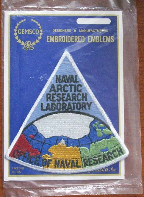 A US Navy Arctic Research Laboratory patch - NAVY, COAST GUARD AND ...