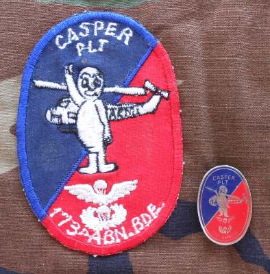 173rd Airborne Brigade, Casper Platoon Patch & DI - ARMY AND USAAF - U ...