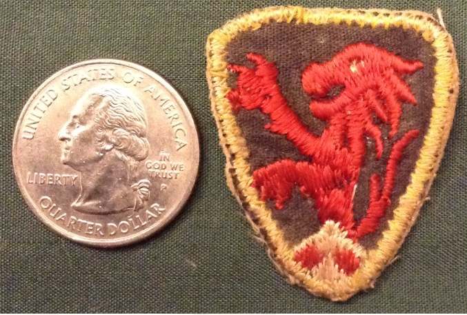 Cloth DI w/Red Lion - CAN YOU IDENTIFY THIS PATCH? - U.S. Militaria Forum