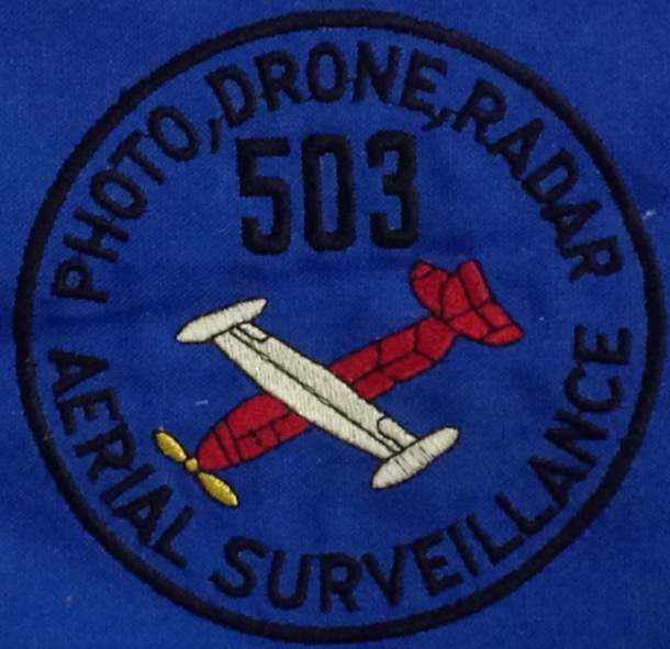 503 Aerial Surveillance Photo, Drone, Radar Patch - AIR FORCE (USAAF IS ...
