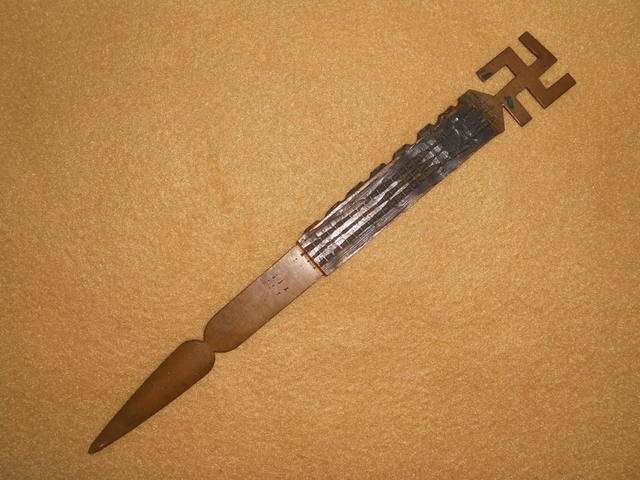 Trench Art Shrapnel Letter Openers - TRENCH ART - U.S. Militaria Forum