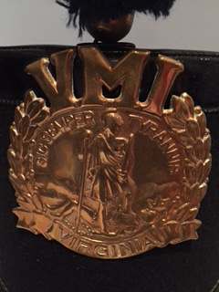 VMI hat brass - UNIFORMS - U.S. Militaria Forum