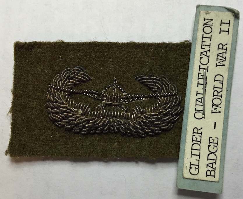 Bullion Gliderman Q-Badge - ARMY AND USAAF - U.S. Militaria Forum
