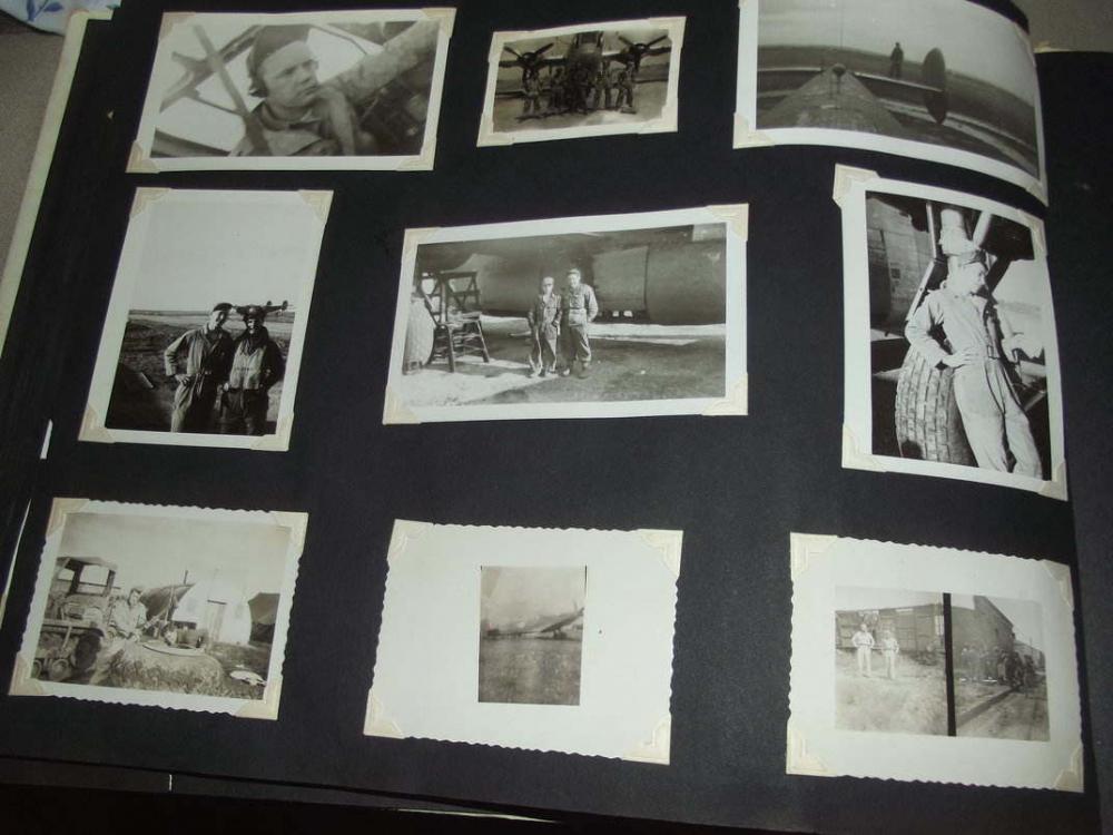 WW2 MILITARY SCRAPBOOK PHOTOGRAPHS - EPHEMERA, PHOTOGRAPHS & MILITARY ...