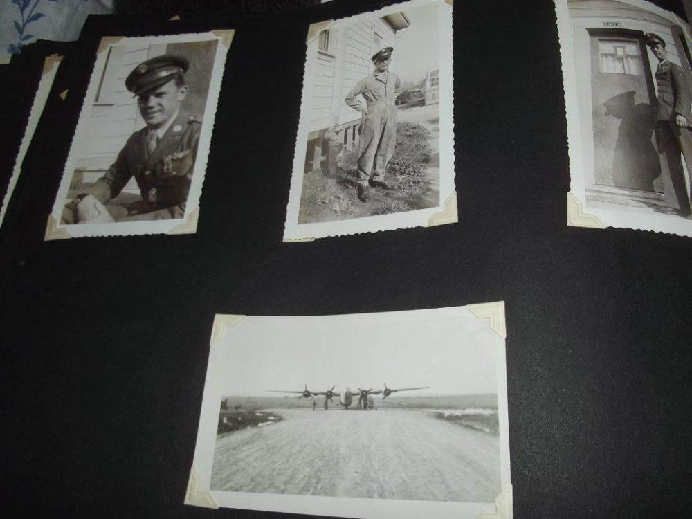 WW2 MILITARY SCRAPBOOK PHOTOGRAPHS - EPHEMERA, PHOTOGRAPHS & MILITARY ...