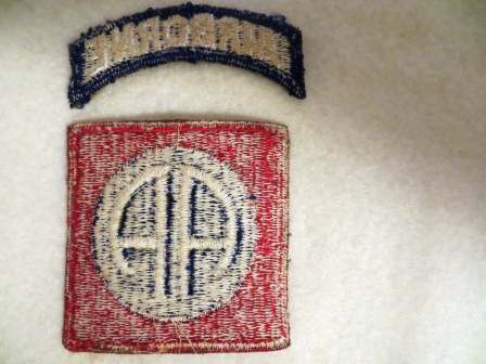 82nd A/B and 507th PIR pocket patch - ARMY AND USAAF - U.S. Militaria Forum
