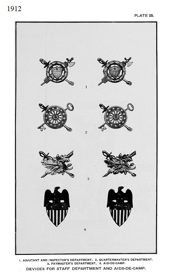 USMC department devices, Gunner Bombs, WO bars and band lyres - MARINES ...