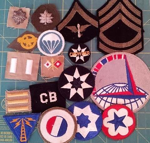 Camp Crowder patch on this Ww2 hat? - ARMY AND USAAF - U.S. Militaria Forum