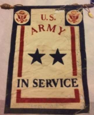 Service flag/banner collections - HOMEFRONT & THE WAR EFFORT - U.S ...