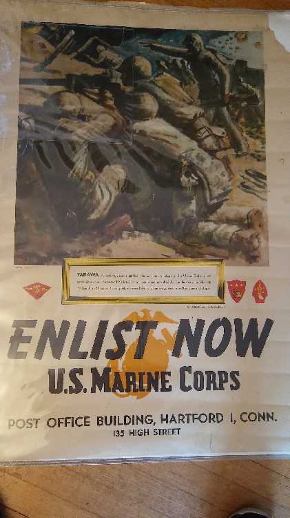 surprise find USMC Womens Reserve poster - WOMEN'S SERVICES - U.S ...