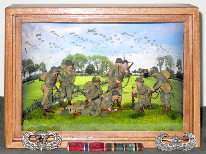 1:35 Scale 82nd Abn Market Garden Shadow box vignette - MODELING - U.S ...
