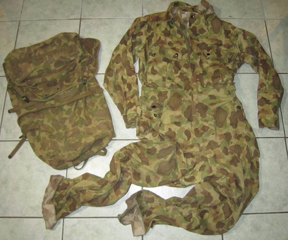 WW2 US Army Camo Coverall - CAMOUFLAGE UNIFORMS - U.S. Militaria Forum