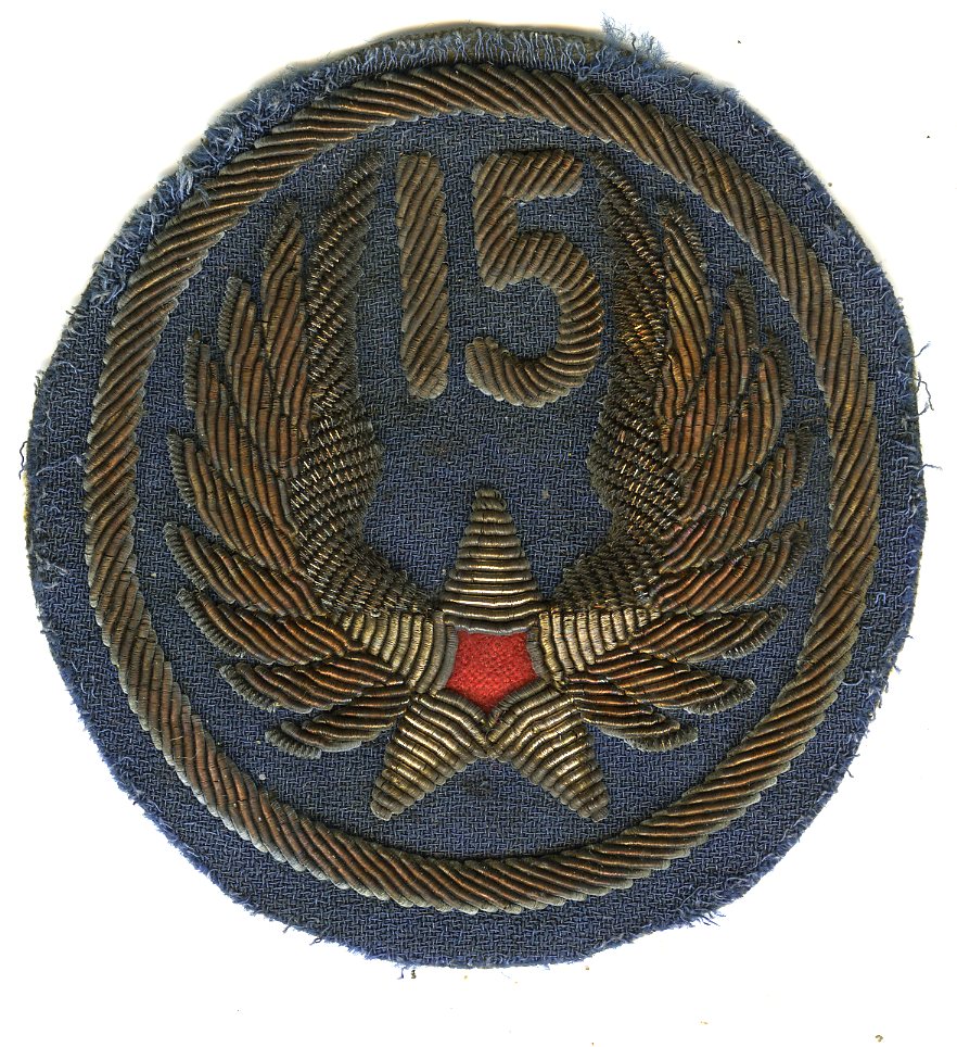 Opinions on this 15 AAC theater made patch - ARMY AND USAAF - U.S ...