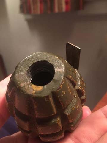 over painted yellow grenade mk2 - FIREARMS - U.S. Militaria Forum